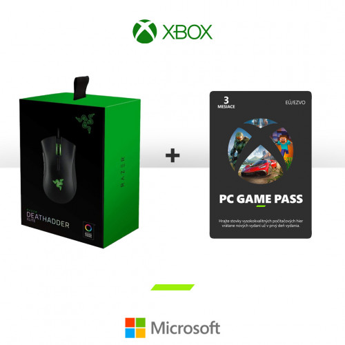 Razer DeathAdder Essential RZ01-03850100-R3M1 + XBOX Game Pass PC 3m ...