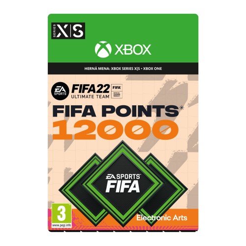 FIFA 22: 12000 FIFA Points | Xbox One / Xbox Series X/S - digihry.sk