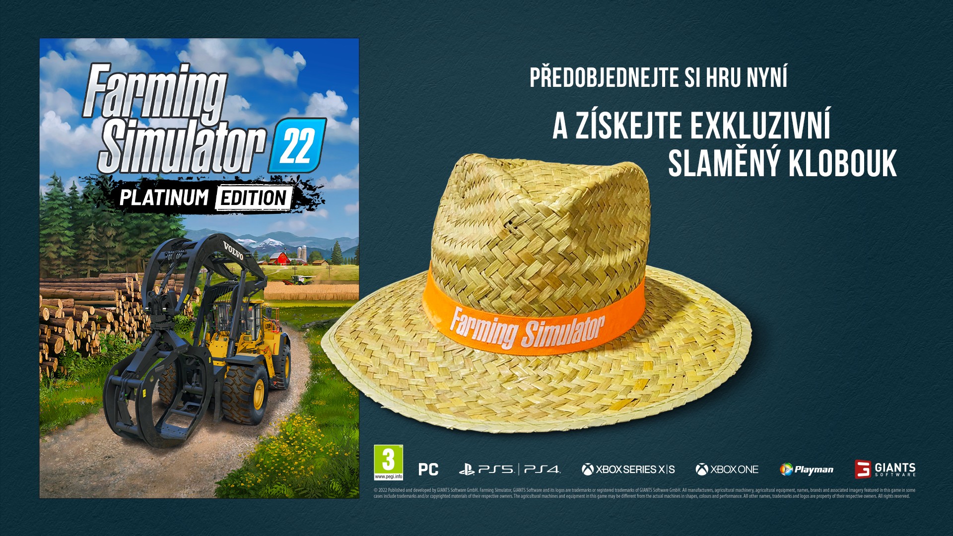 Farming Simulator 22 Platinum Edition Ps5 Digihry Sk
