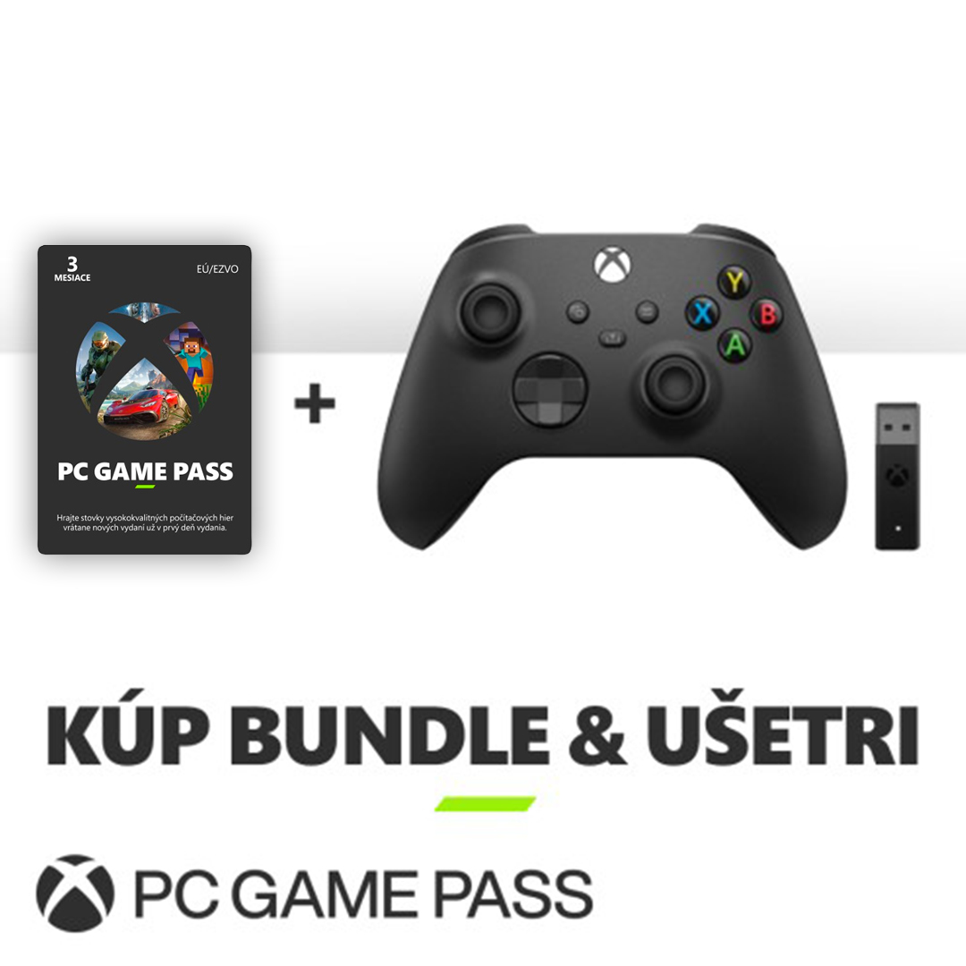 Microsoft Xbox Wireless Controller + Wireless Adapter for Windows 10/11 ...