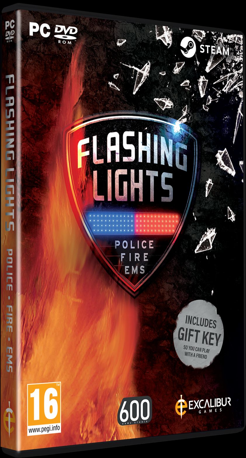Flashing Lights: Police - Fire - EMS | PC Steam - digihry.sk